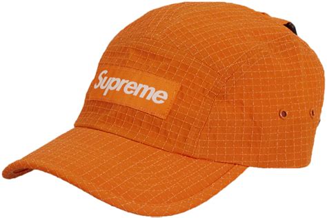 Supreme Glow Ripstop Camp Cap Fw22 Orange Fw22 Kr