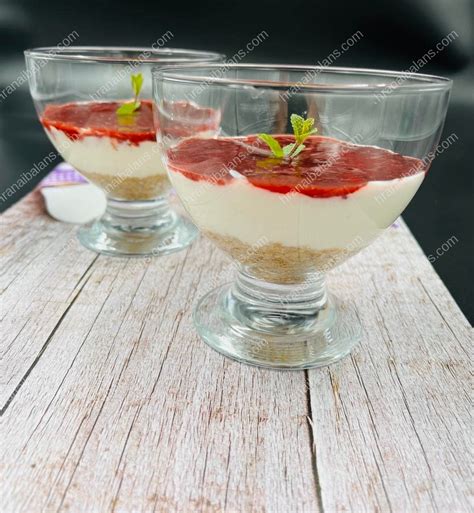 Бърз чийзкейк без печене в чаша 4 БПВМ Храна и Баланс