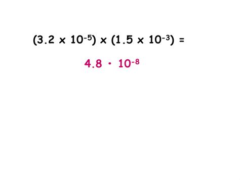 add sub mul div scientific notation ppt
