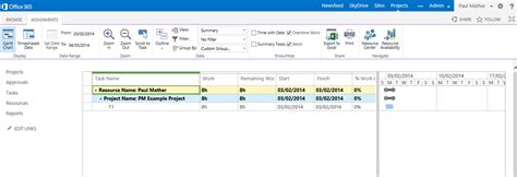 Getting Started With Projectonline Part 8 Ps2013 Office365 Project Ppm Sharepointonline