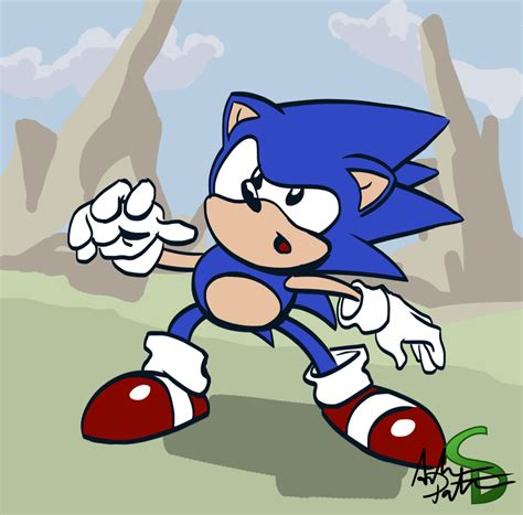 Sonic Cd Intro Scene Practice By Andrewartist On Deviantart