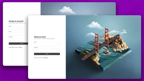 How To Create An Animated Signin Signup Page With React Js