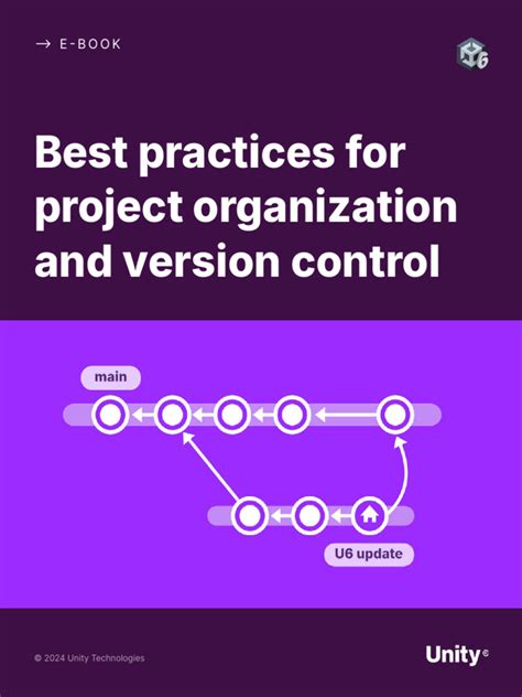 Bestpracticesforprojectorganizationandversioncontrolunity6