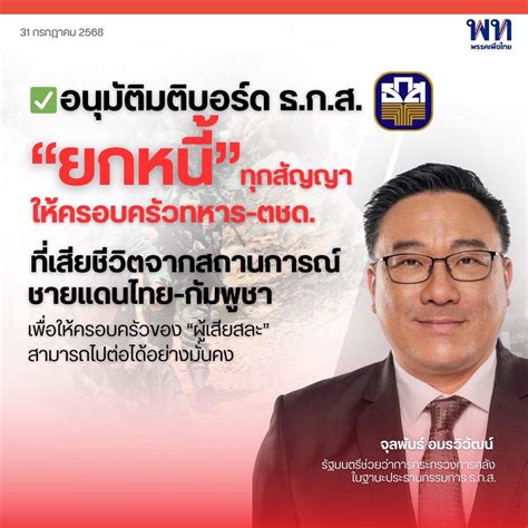 นายจุลพันธ์ อมรวิวัฒน์ สรยุทธ สุทัศนะจินดา กรรมกรข่าว Facebook