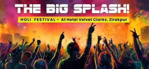 Holi Party At Hotel Velvet Clarks Zirakpur