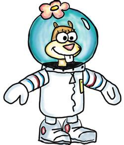 How To Draw Sandy Cheeks The Squirrel From Spongebob Squarepants