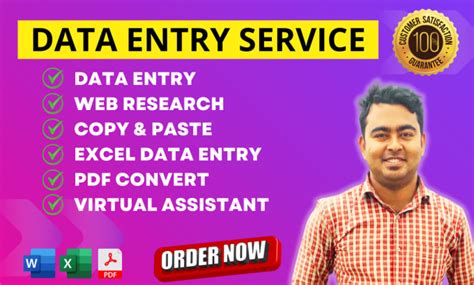 Provide Data Entry Copy Paste Excel Data Entry Tasks By Jobaierimran Fiverr