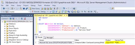 which microsoft sql server version am i on ukfast documentation