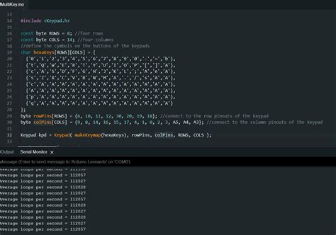 using keypad h to make a 60 keyboard r arduino