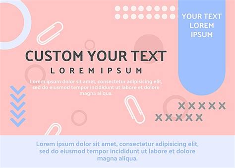 파스텔 컬러 Ppt 커버 배경 템플릿 Psd 다운로드 디자인 자료 다운로드