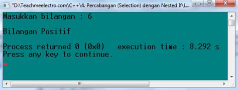Percabangan Nested If C Disertai Contoh Tugas Dan Jawaban Teachmesoft