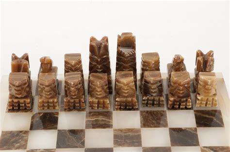 Stone Chess Board Ebth