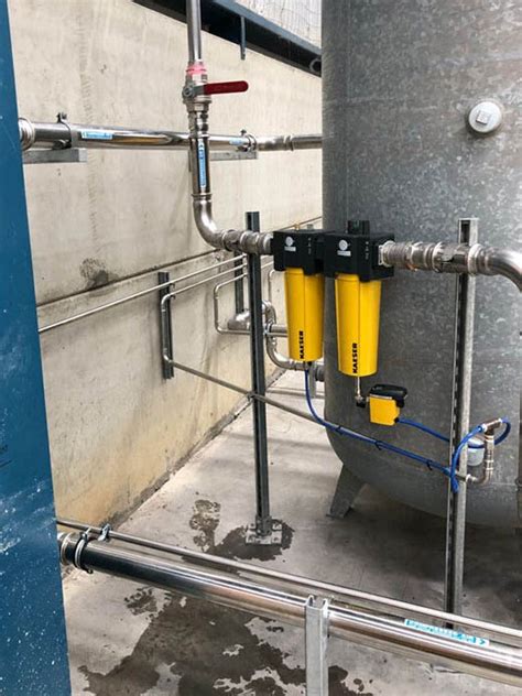 Compressed Air Pipe Work