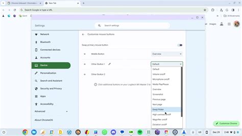 How To Customize Your Mouse Buttons On A Chromebook [video]