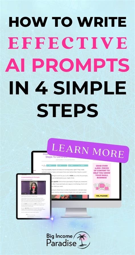 How To Write AI Prompts In 4 Simple Steps
