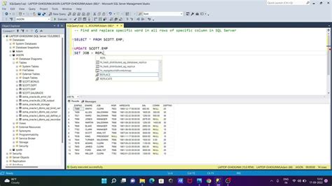 How To Replace Specific String In Sql Server Youtube