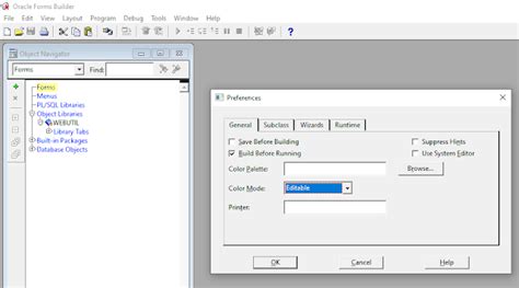 Hasan Jawaid Create Custom Color Palette In Oracle Forms