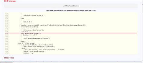 erreur dans le code limesurvey forums