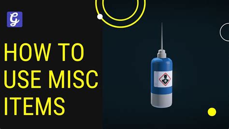 Misc Items In Starfield How To Use Them Youtube