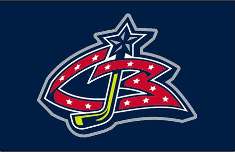 Columbus Blue Jackets Logo Jersey Logo National Hockey League Nhl