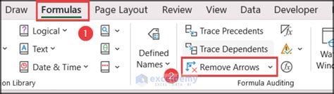 Trace Precedents And Dependents In Excel With Quick Steps