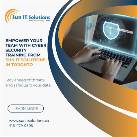 Sun It Solutions On Linkedin Cybersecurity Securitytraining Dataprotection Torontobusiness…