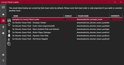 Lennys Mod Loader Rdr Tools