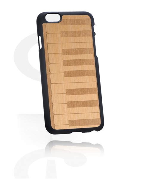 Funda para móvil con incrustación de madera y diseño láser Plástico Madera de olmo Tienda de