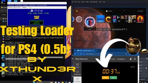 PS Jailbreak Testing PPPwn Loader For PS B By XThund Rx YouTube
