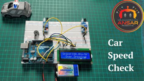 Vehicle Speed Detector Using Arduino And Ir Sensor Ma Robotic