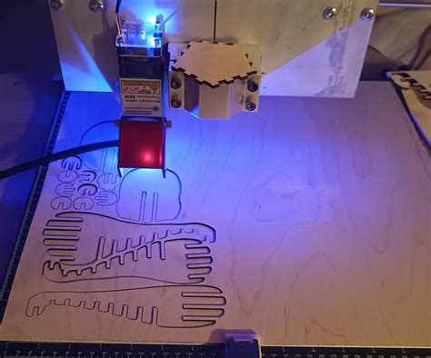 Diy Cnc Machine Upgrade To Laser Cutting Instructables