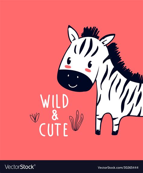 How To Draw A Cute Zebra