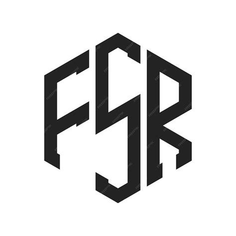 Premium Vector Fsr Logo Design Initial Letter Fsr Monogram Logo Using