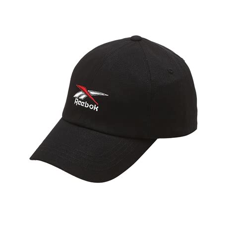 리복 벡터 로고 볼캡 블랙 Reebok Kream