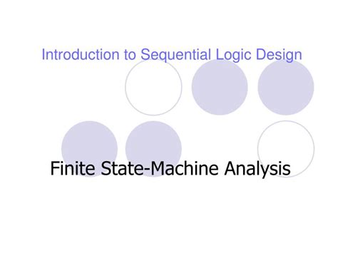 PPT Introduction To Sequential Logic Design PowerPoint Presentation Free Download ID 3320980