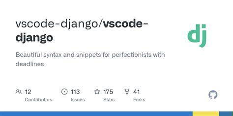 Issues · Vscode Djangovscode Django · Github