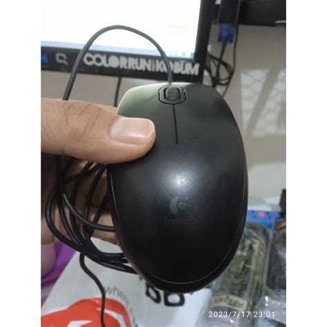 Jual 2nd Mouse Digital Logitech Cable Normal Murah Seken Mouse Logitech Digital USB Shopee
