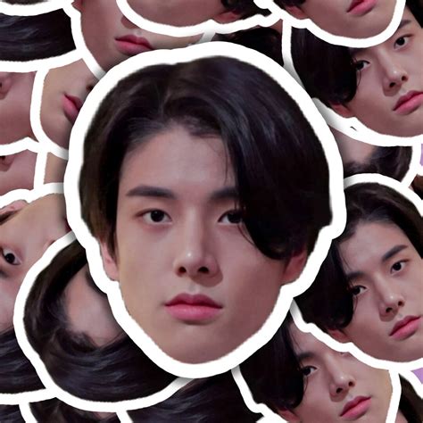 Enhypen Jake Face Meme Photo Stickers Jake Stickers Jake Merch Decor Decal T For Jake Fan