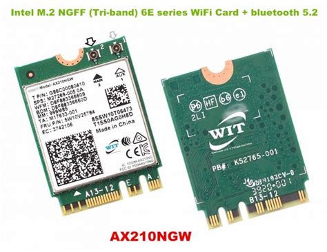 Intel AX NGW WiFi Card Wi Fi E AX Wireless Module Expand To GHz MU MIMO Tri Band Internal