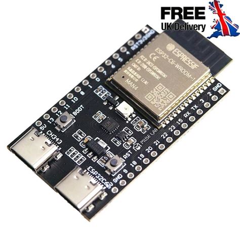 Esp32 C6 Development Module Dual Type C Esp32 C6 Wroom 1 Core Board 512kb Sram £911 Picclick Uk
