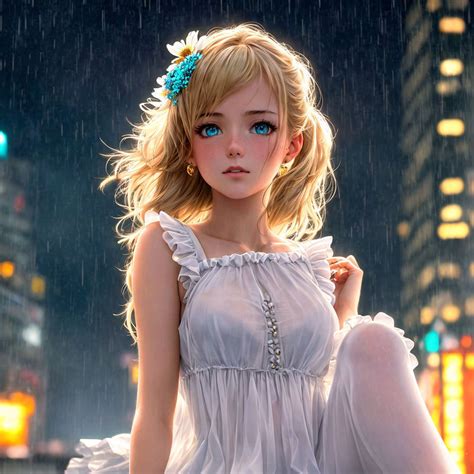 Wet Girl At Rainy City 22 By Neuromage On Deviantart