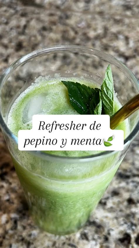 Eva Menta Pepino Recipe