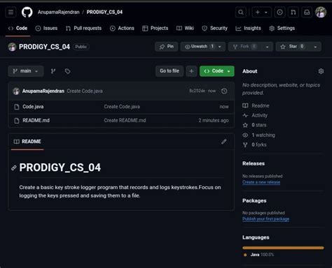 Java Programming Internship Softwaredevelopment Prodigyinfotech