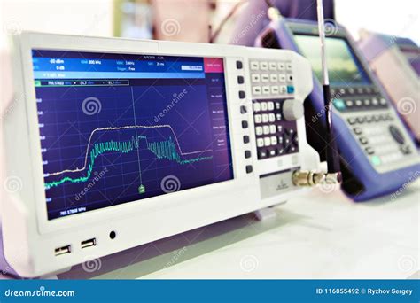 Spectrum Analyzer Stock Photo Image Of Science Industry 116855492