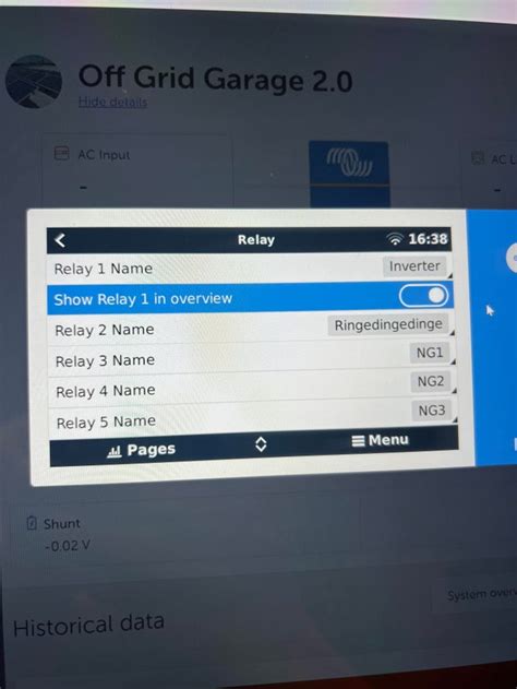 Relay On Venus Os Running On Raspi 3 R Victron