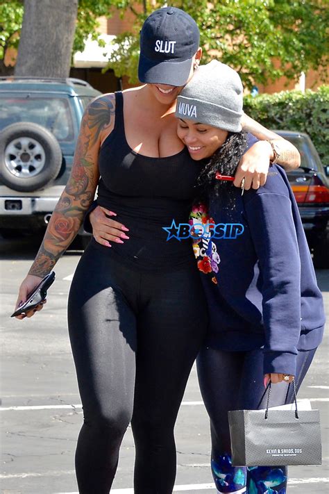 Amber Rose And Blac Chyna Have A Girls Day Out