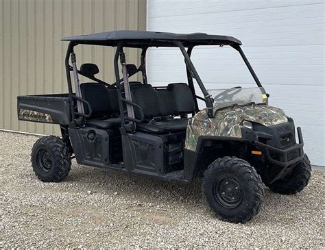 2012 Polaris Ranger 800 Efi Crew Utv Schneider Auctioneers Llc