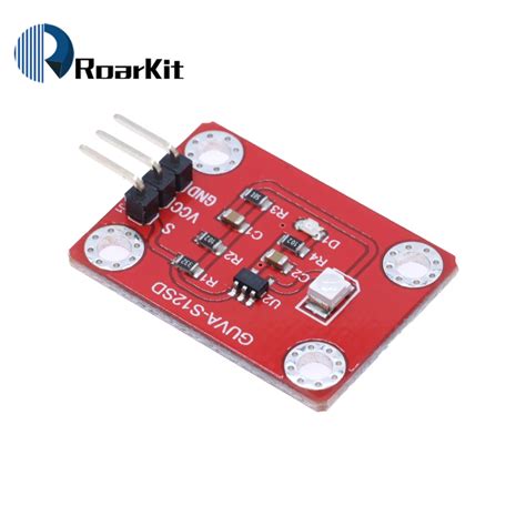 uv sensor 240 370nm guva s12sd 3528 solar ultraviolet intensity module dc 3 3 5v for arduino