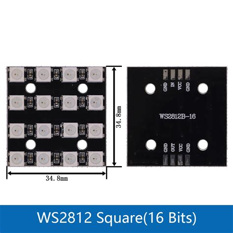 Rgb Led Panel Light 162564 Leds Ws2812 For Arduino Diy Kit Hobbyrc Bd Rgb Led Panel Light 162564 Leds Ws2812 For Arduino Diy Kit Hobbyrc Bd