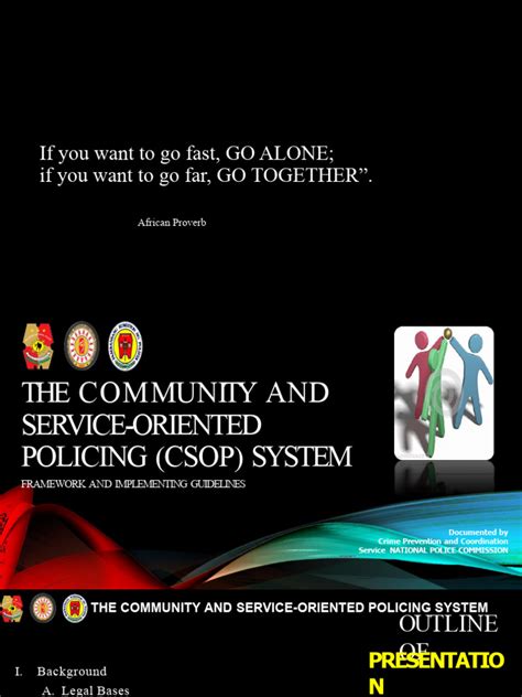 Csop Framework Pdf Police Service Oriented Architecture